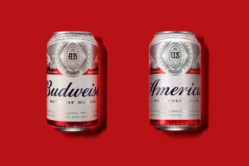 Budweiser Updates Packaging with Patriotic Themes Through Presidential ...