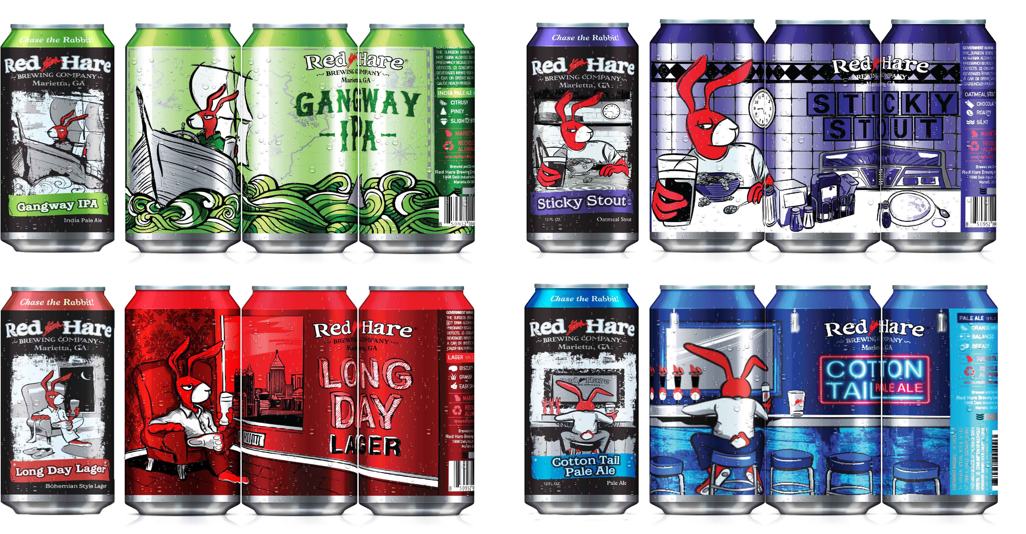 Red Hare Brewing Company Refreshes Can Designs, Announces Winter Lineup ...