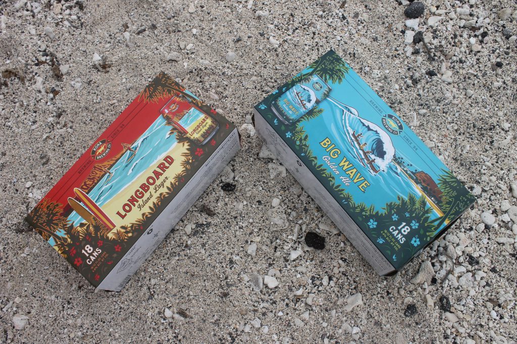 Kona Brewing Releases Big Wave Golden Ale and Longboard Island Lager in ...