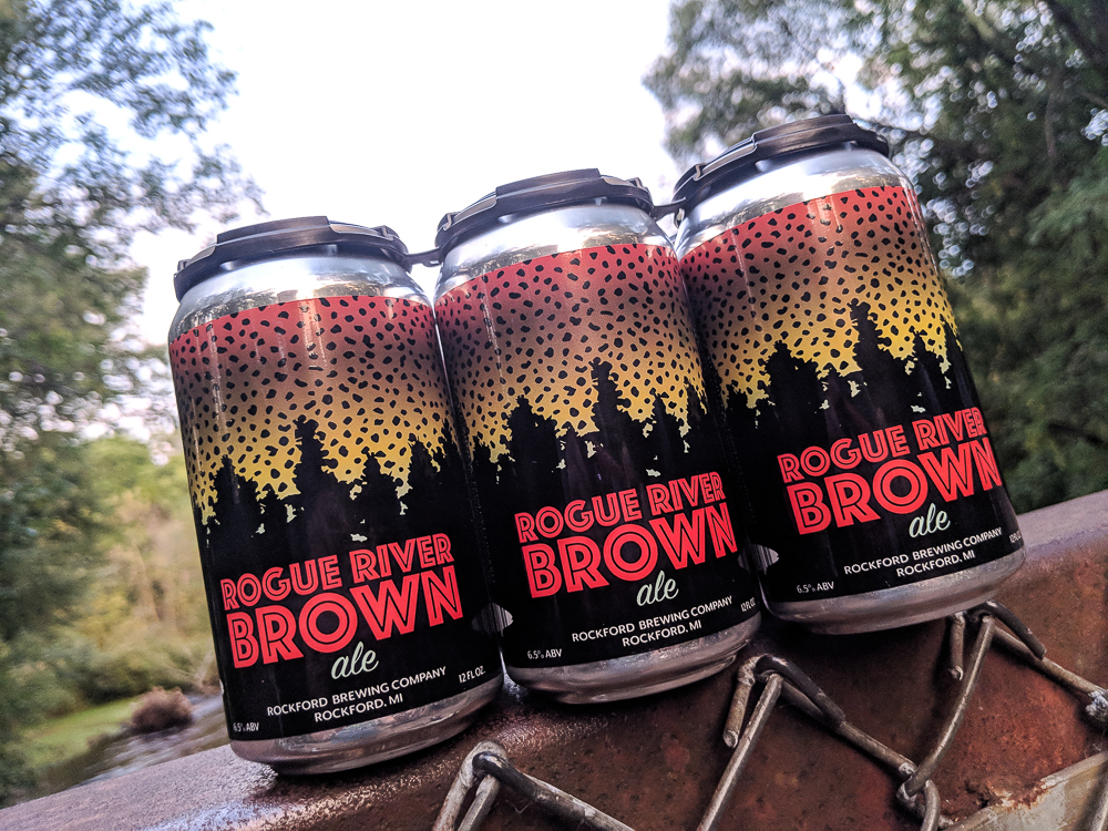 Rockford Brewing Releases Rogue River Brown in Cans | Brewbound Rockford Brewing Releases Rogue River Brown in Cans | Brewbound