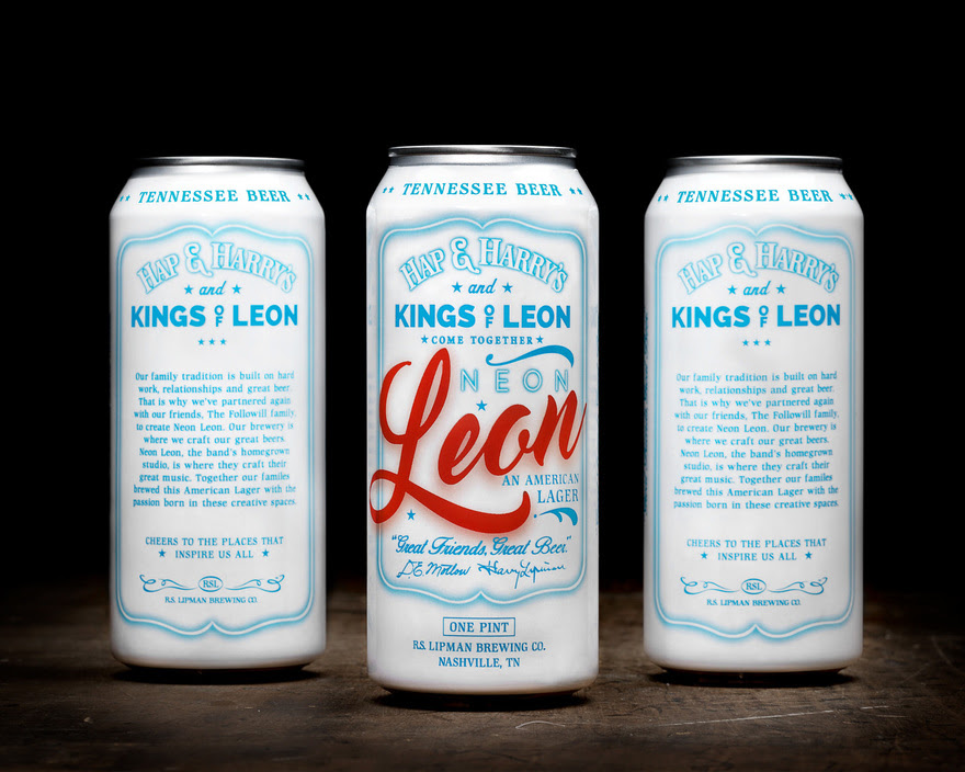 Kings of Leon and Hap & Harry’s Tennessee Beer Release Neon Leon Lager ...