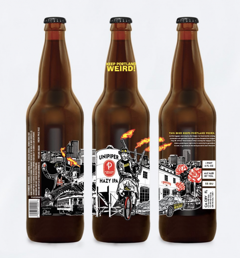 Portland Brewing and The Unipiper Collaborate On Unipiper Hazy IPA ...
