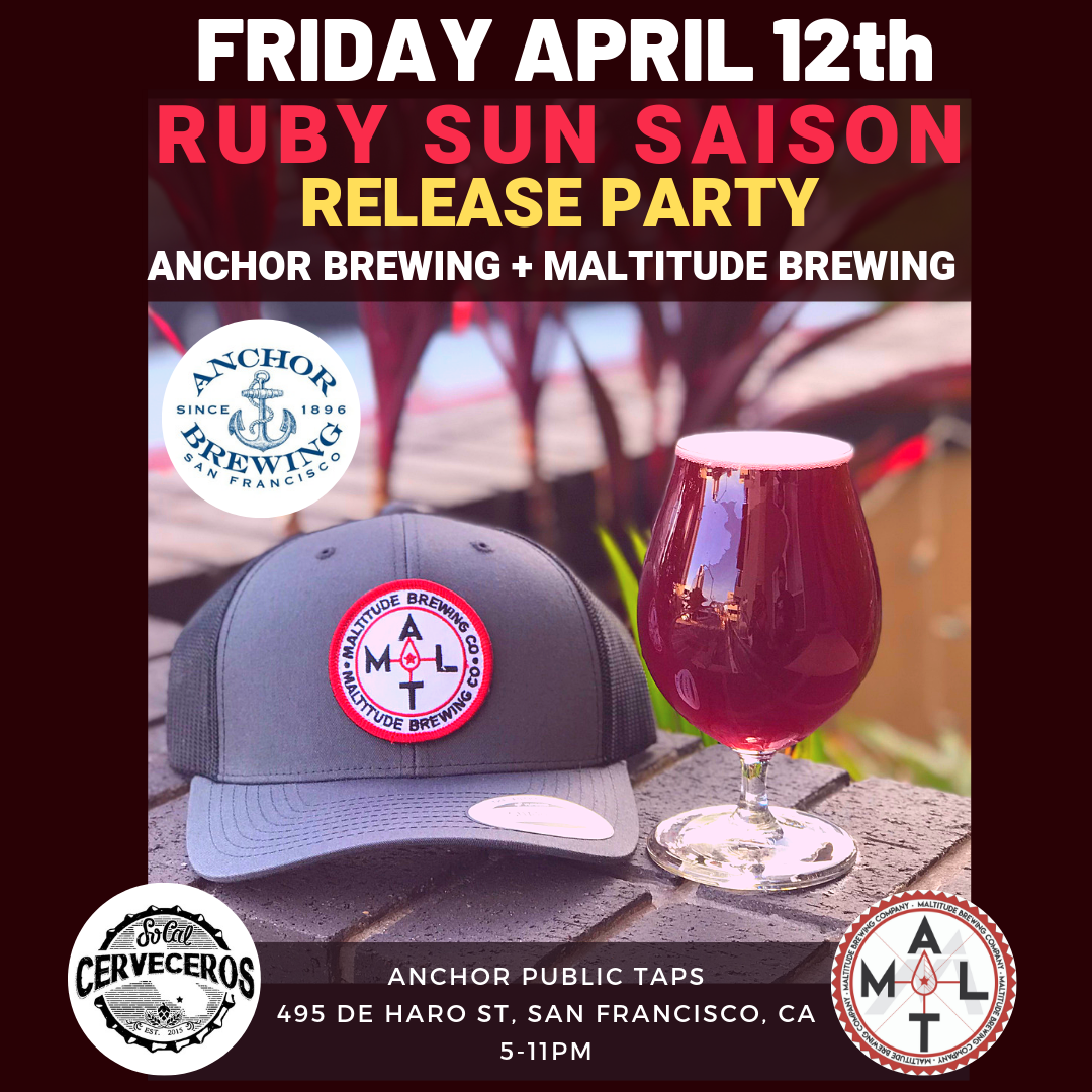 Maltitude and Anchor Brewing Release Ruby Sun Saison | Brewbound