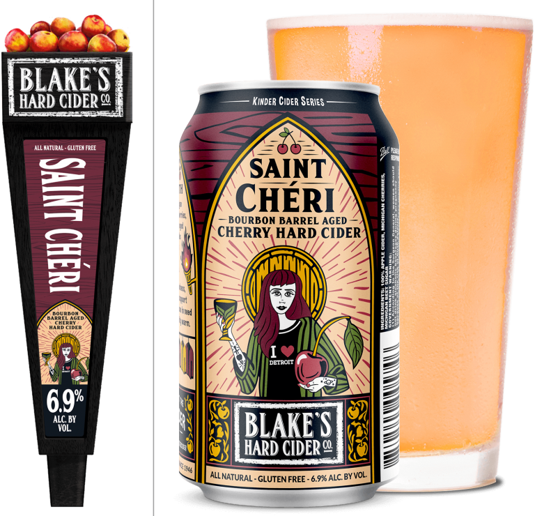 Blake's Hard Cider Releases Limited-Edition Saint Cheri Kinder Cider ...