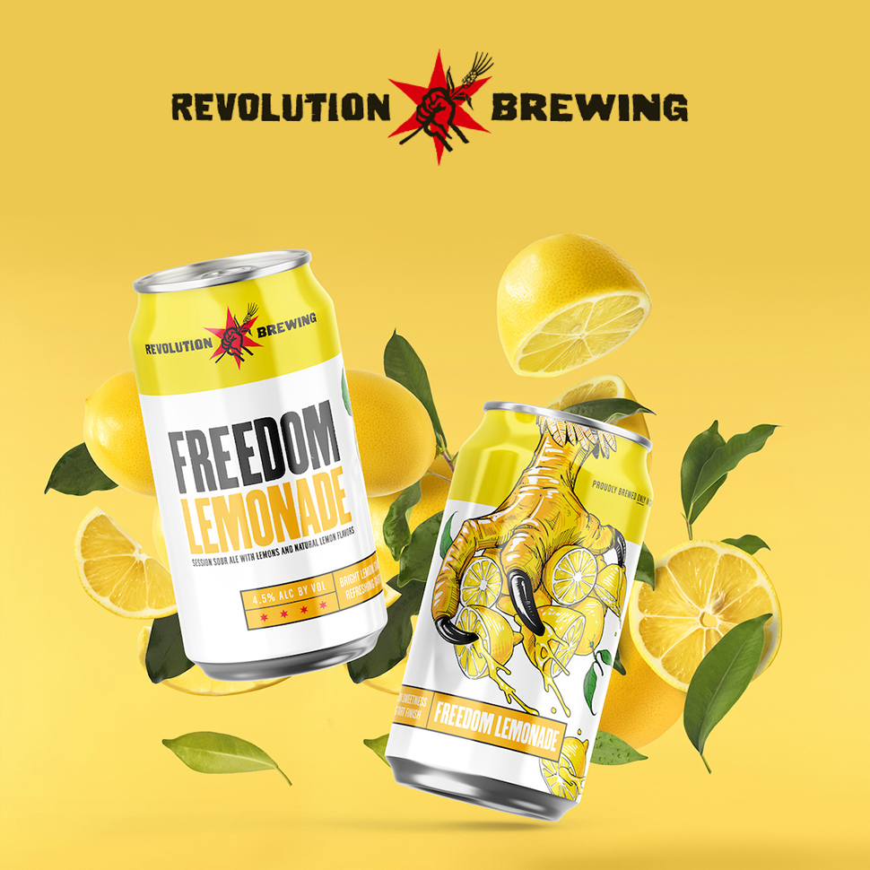 Last Call: Revolution Brewing Debuts Freedom Lemonade; A-B Restructures ...