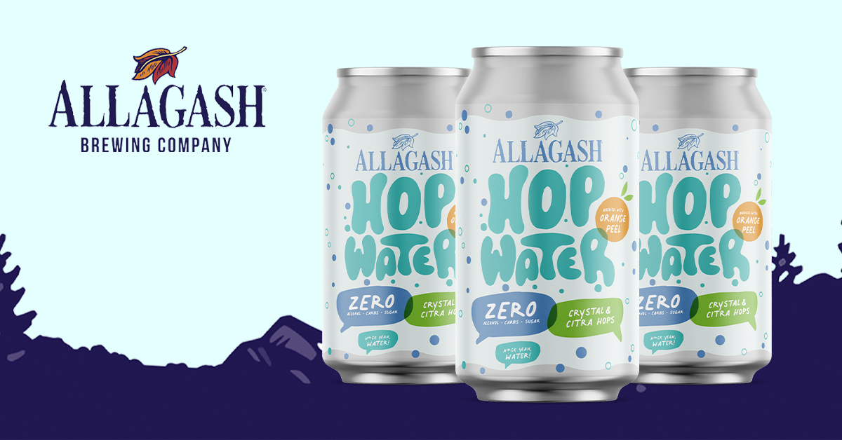 Allagash Launches First Adult Non-Alc Offering with Hop Water | Brewbound