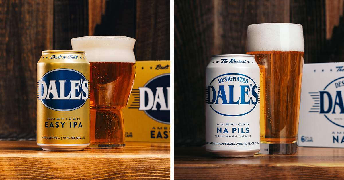 Oskar Blues Rolling Out Dale’s Easy IPA and Designated Dale’s NA Pils ...