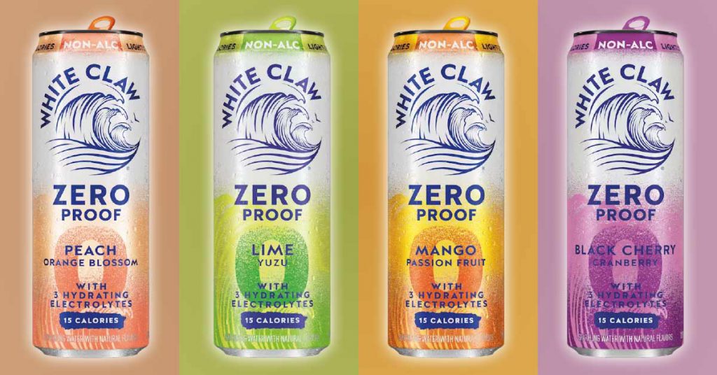 White Claw’s 4-Pronged Future Focus; Zero Proof Rebrand, ClawTails ...